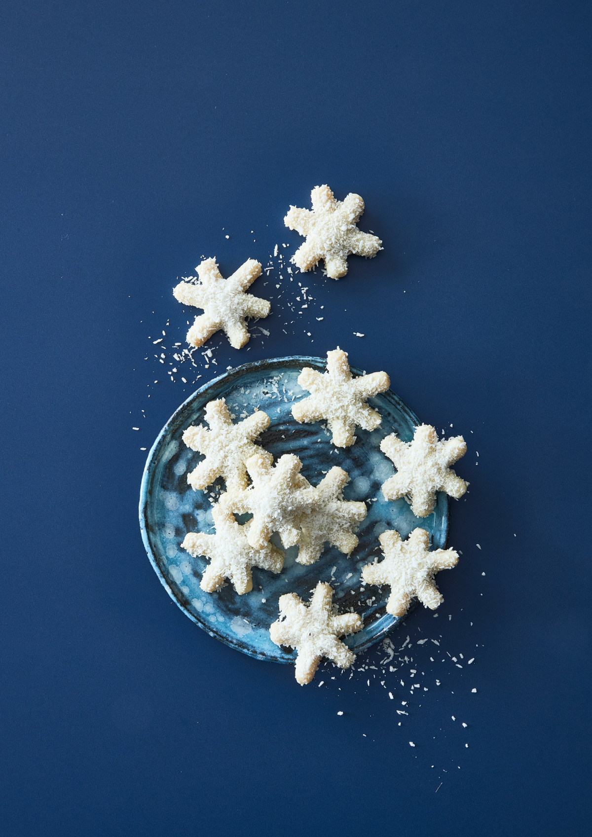 Snöflingor med mandelmassa | Odense Marcipan