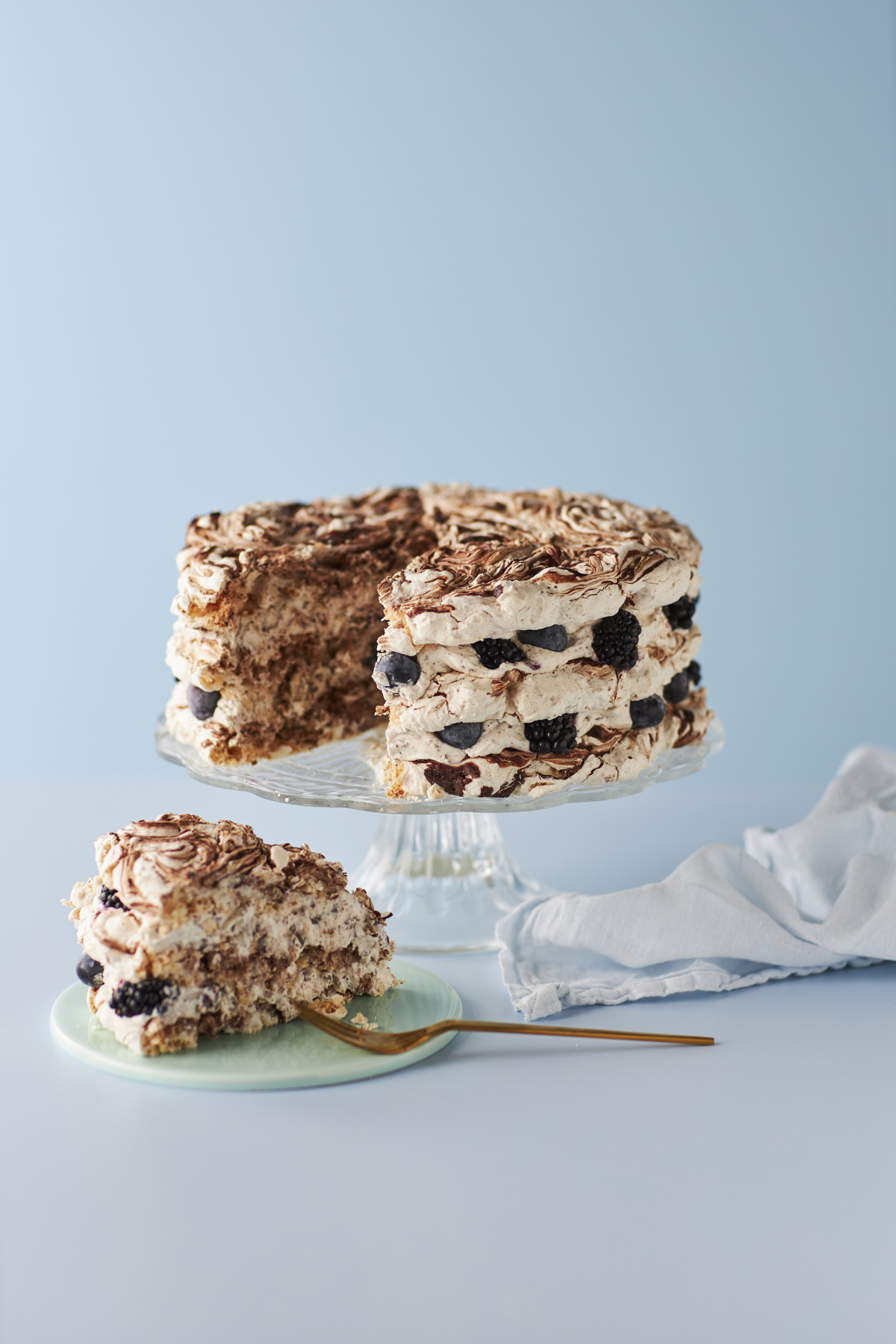 Recept på chokladpavlova | Odense Marcipan