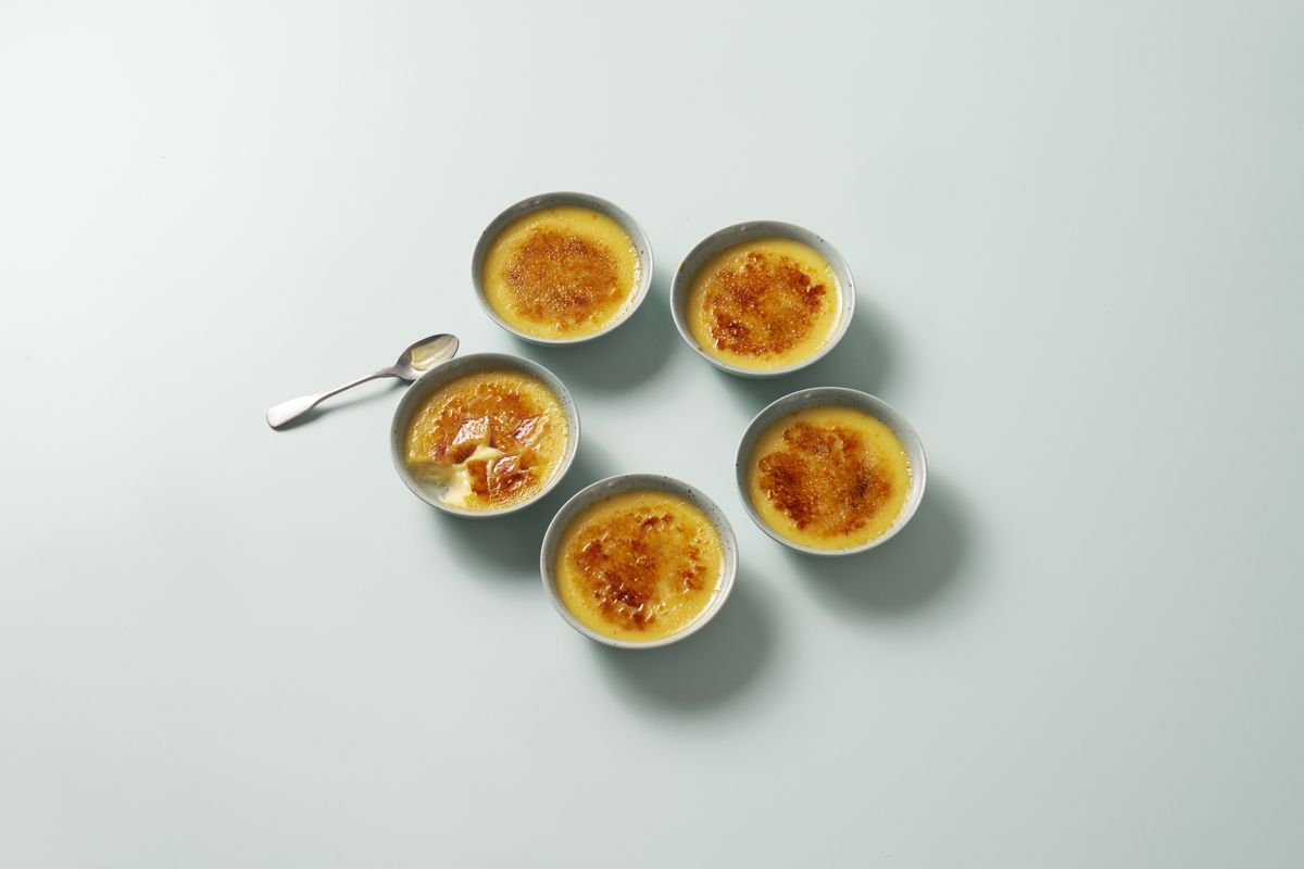 Recept på crème brûlée med vit choklad | Odense Marcipan