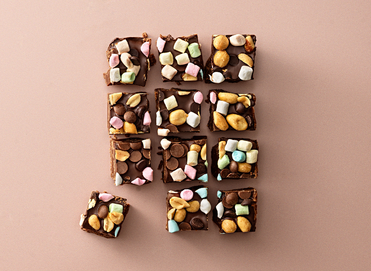 Recept på Rocky Road med mandelmassa | Odense Marcipan