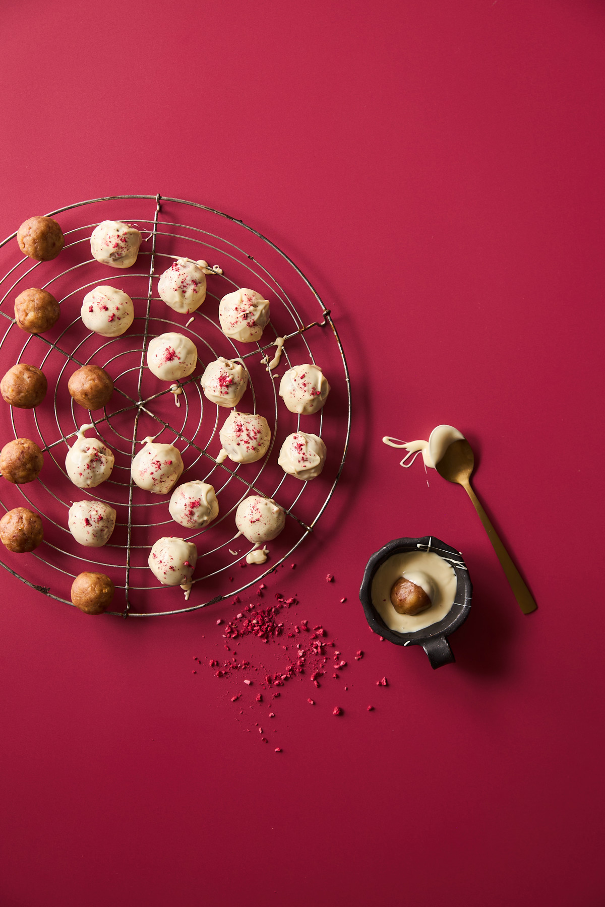 Recept på blondie rombollar | Odense Marcipan
