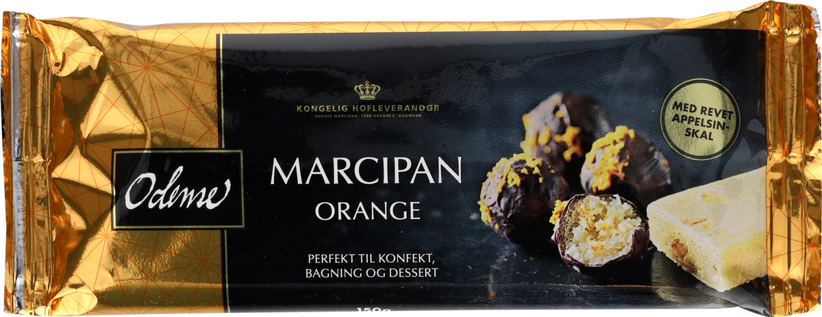ODENSE Mandelmassa Apelsin 150 g