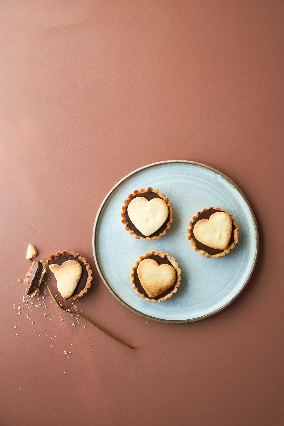 Recept på små pajer i choklad | Odense Marcipan