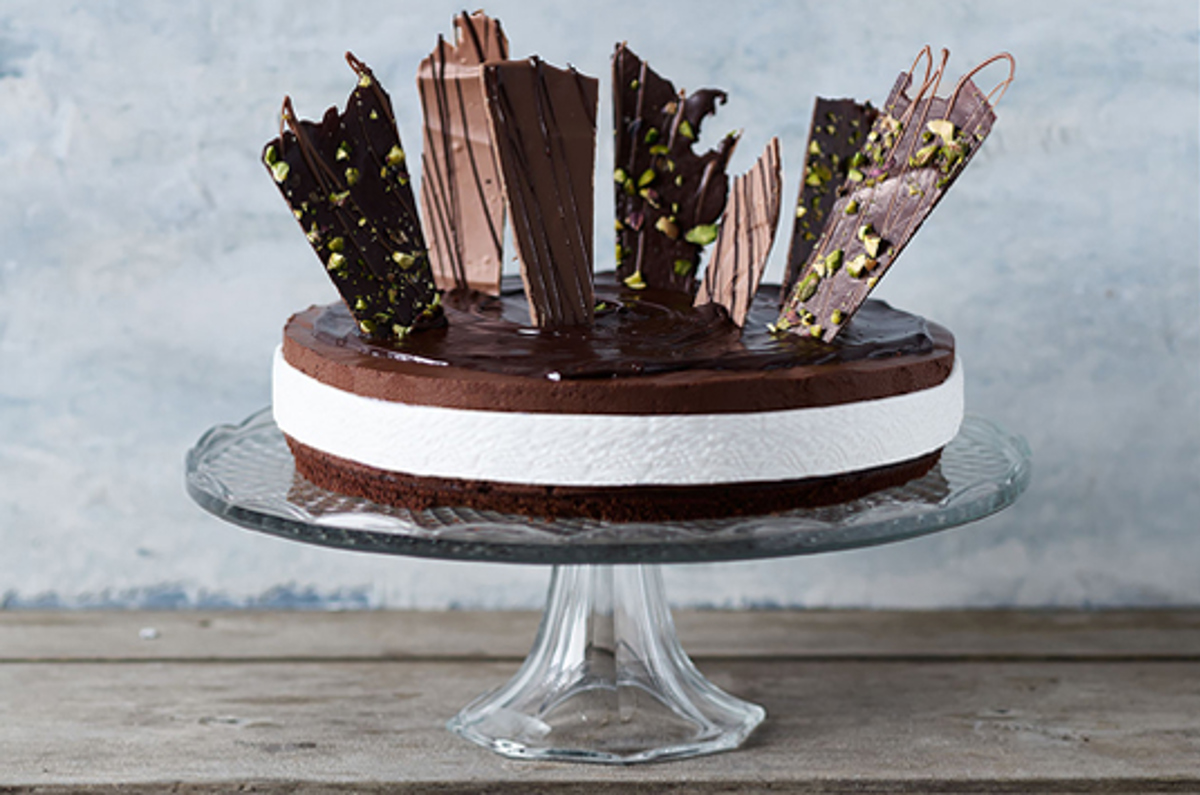 Recept på chokladmoussetårta | Odense Marcipan
