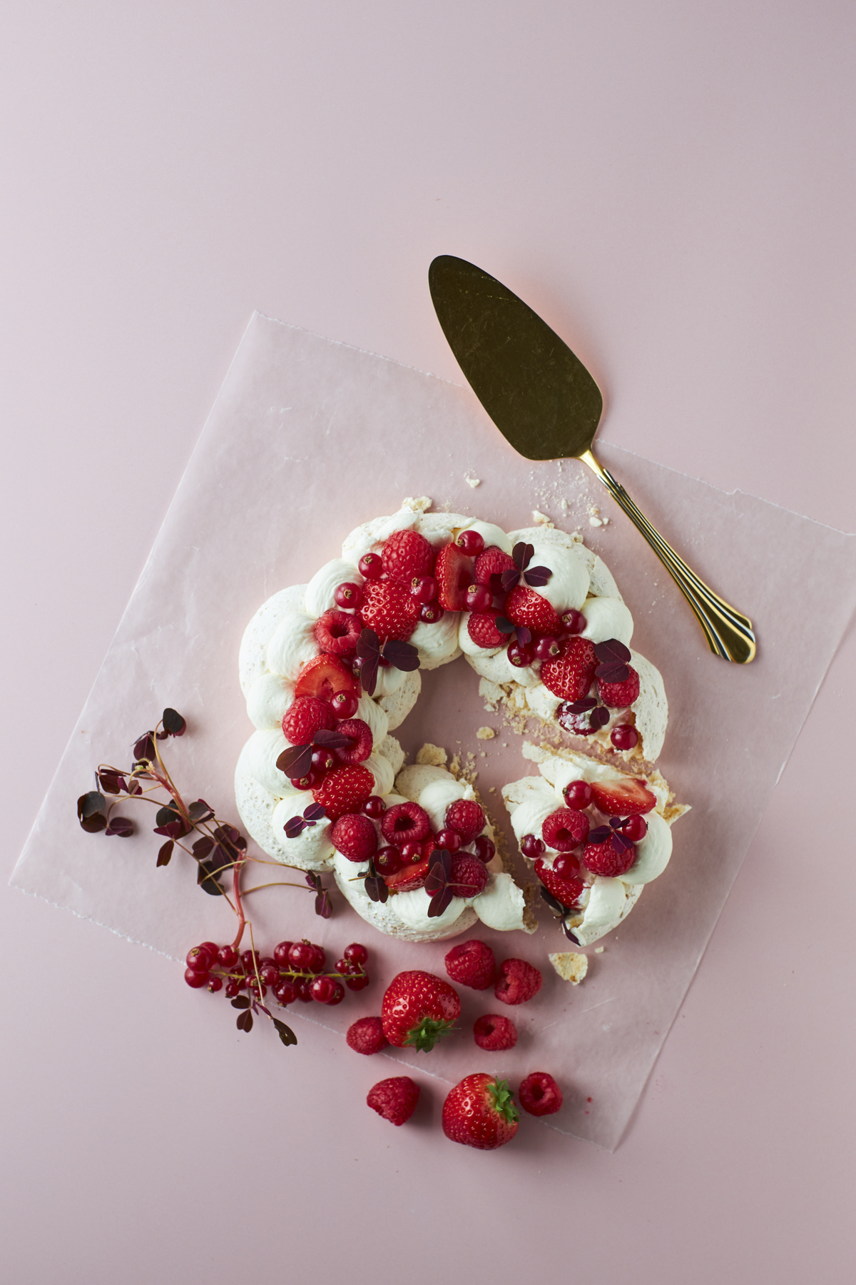 Recept på pavlovakrans | Odense Marcipan