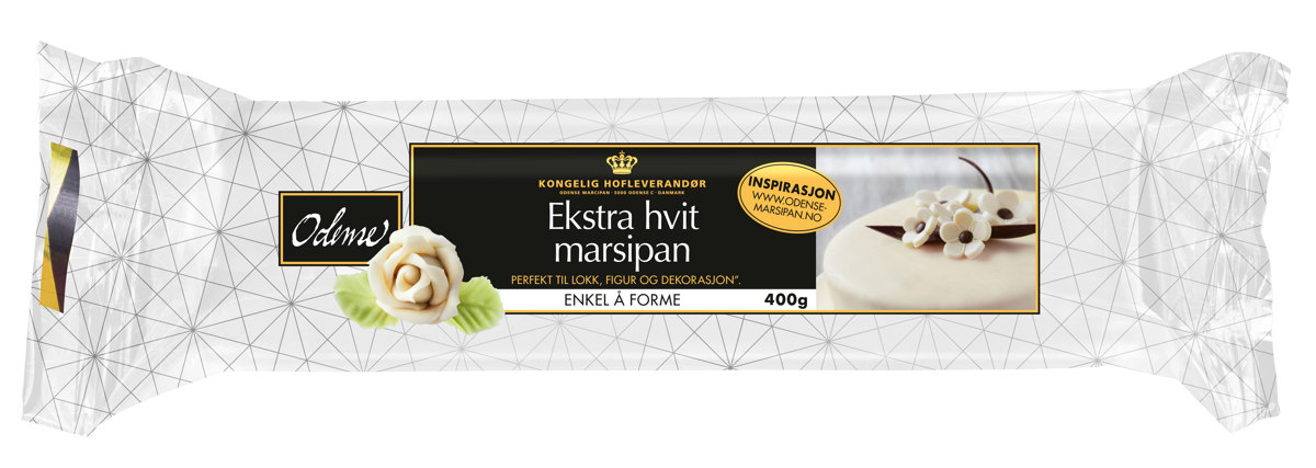Vit marsipan - figurmarsipan | Odense -Marcipan.se