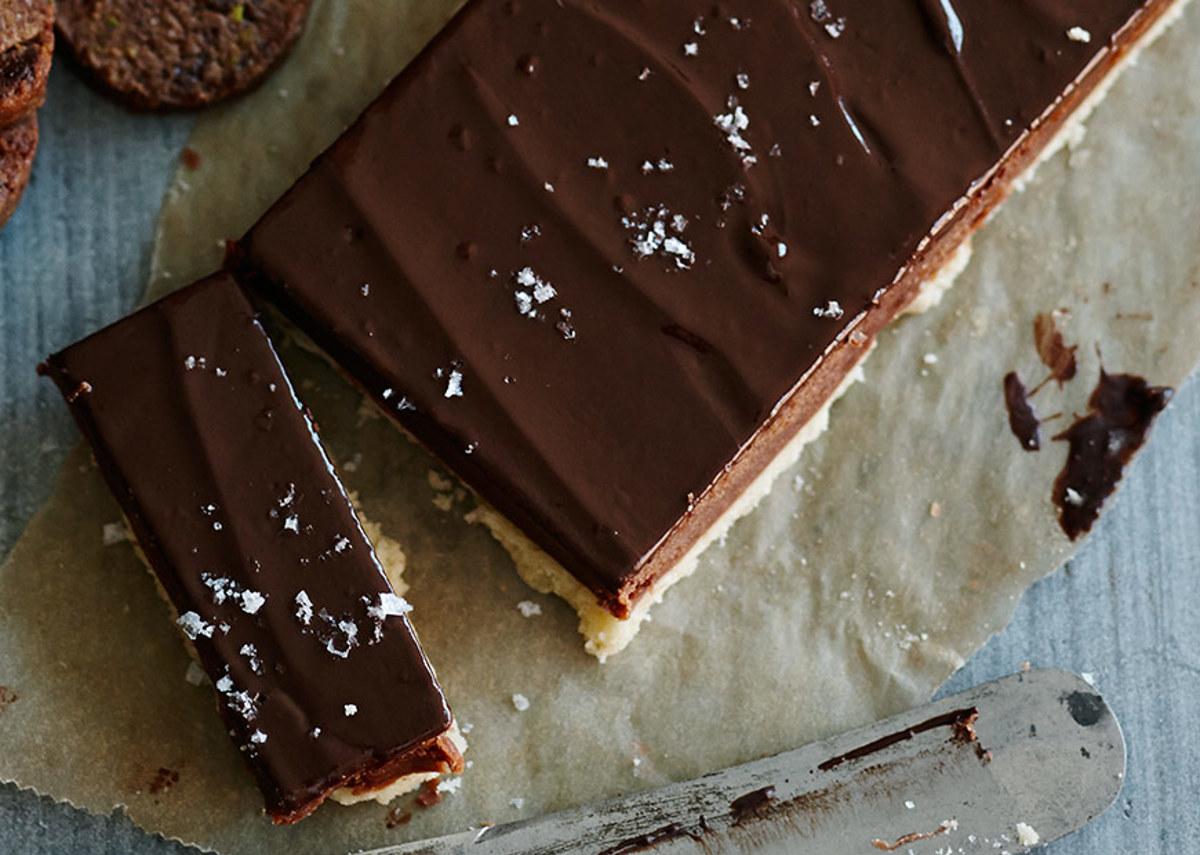 Apelsinfudge på mördeg & choklad - Recept | Odense Marcipan