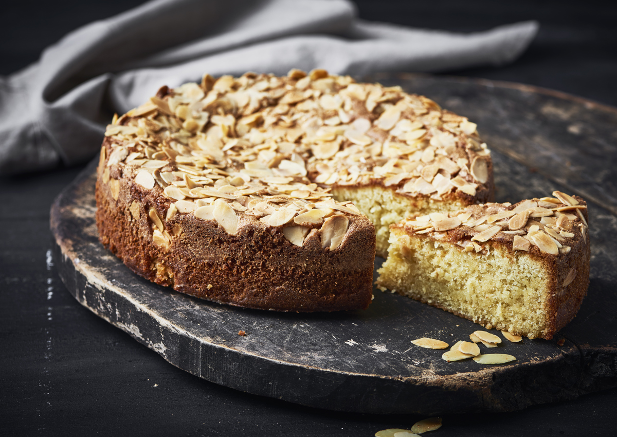 Mandelkaka med marsipan - Recept | Odense Marcipan